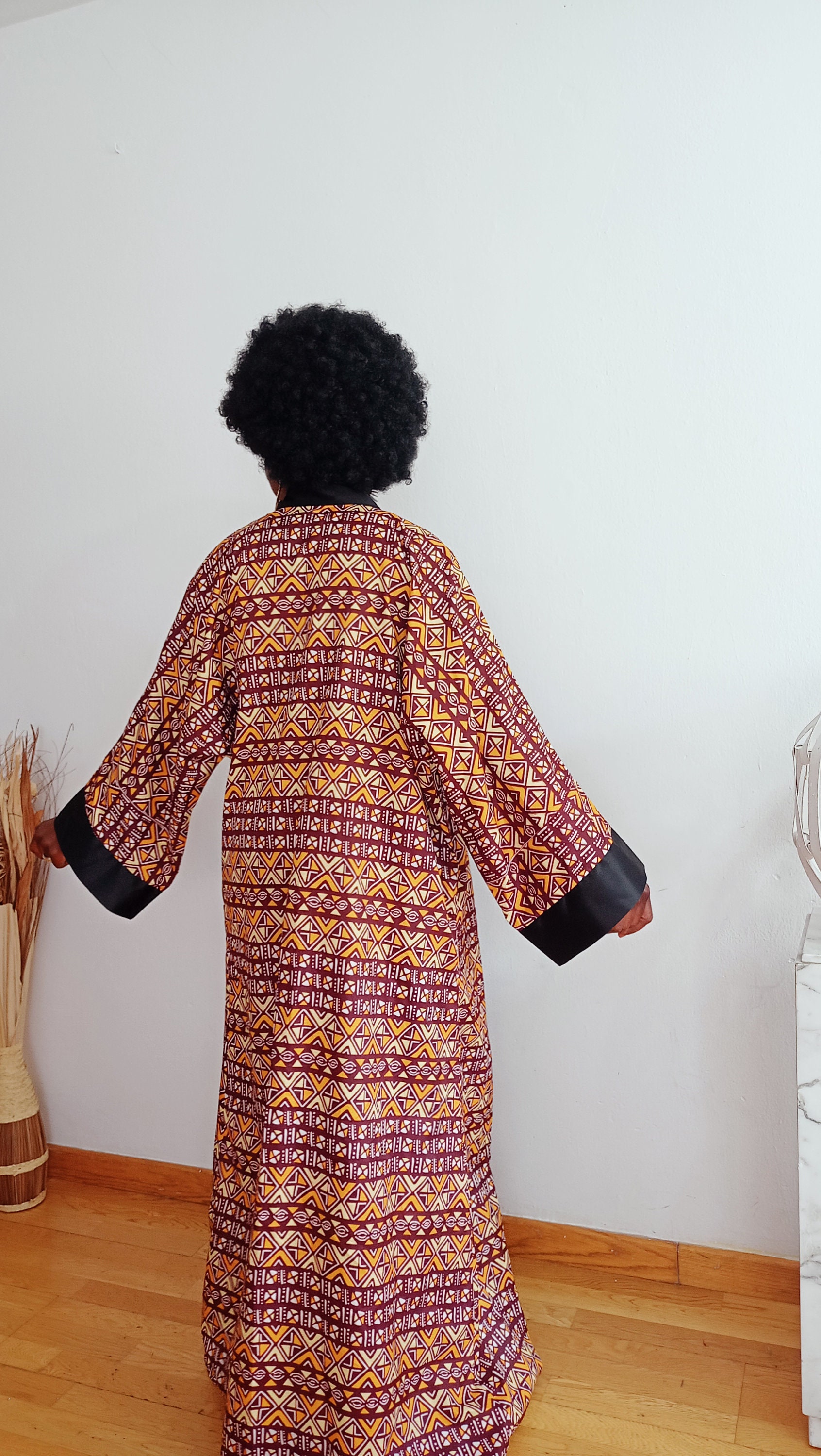 African Print Duster, African Print Jacket, Mudcloth Jacket, Ankara ...