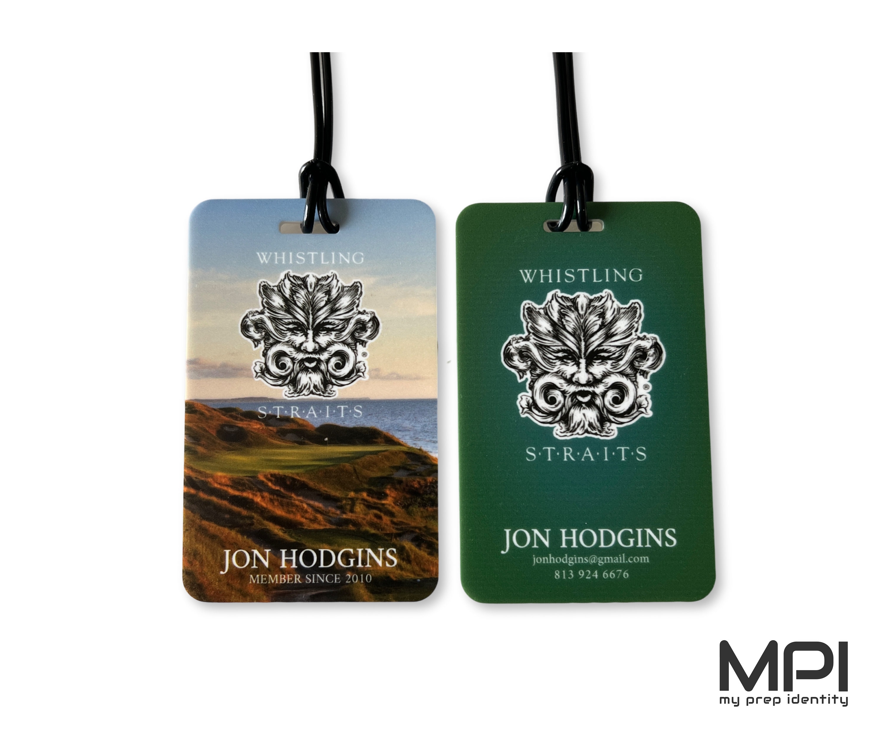 Custom Golf Bag Tag, Photo Bag Tag, Fully Custom Bag Tag, Photo Gift ...