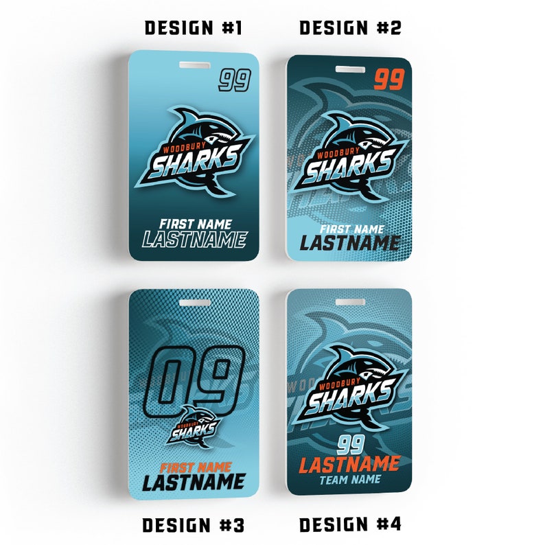 ELITE SERIES Custom Sports Bag Tags – Personalized Team Name Tags for ...