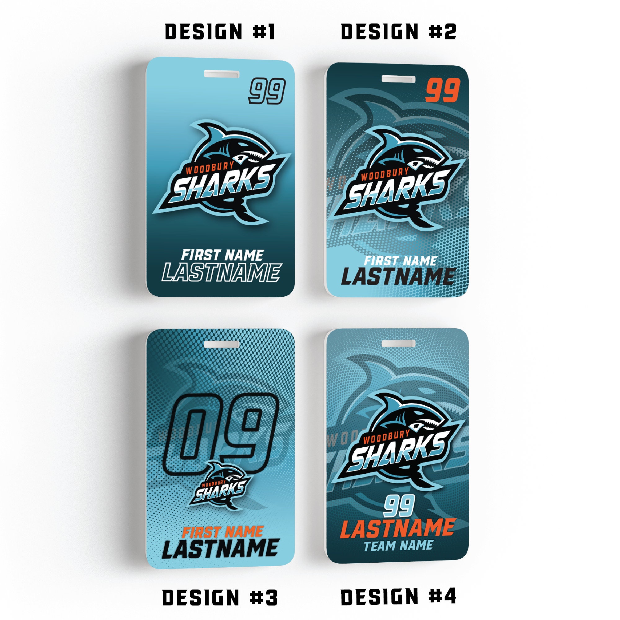 ELITE SERIES Custom Sports Bag Tags – Personalized Team Name Tags for ...