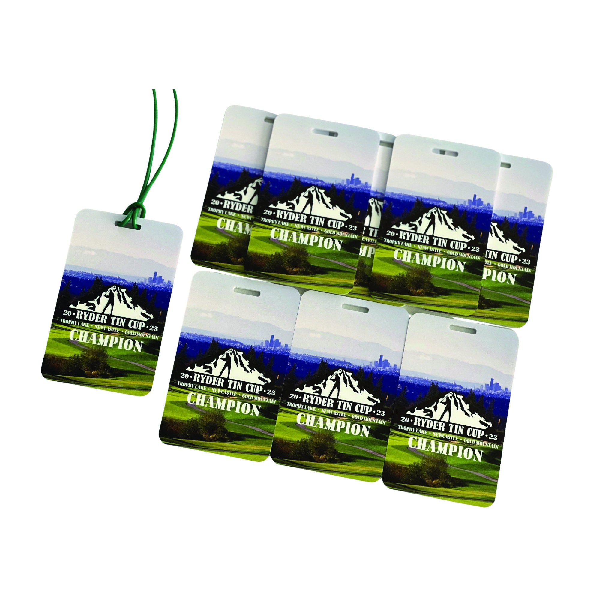 Custom Golf Bag Tag, Photo Bag Tag, Fully Custom Bag Tag, Photo Gift ...