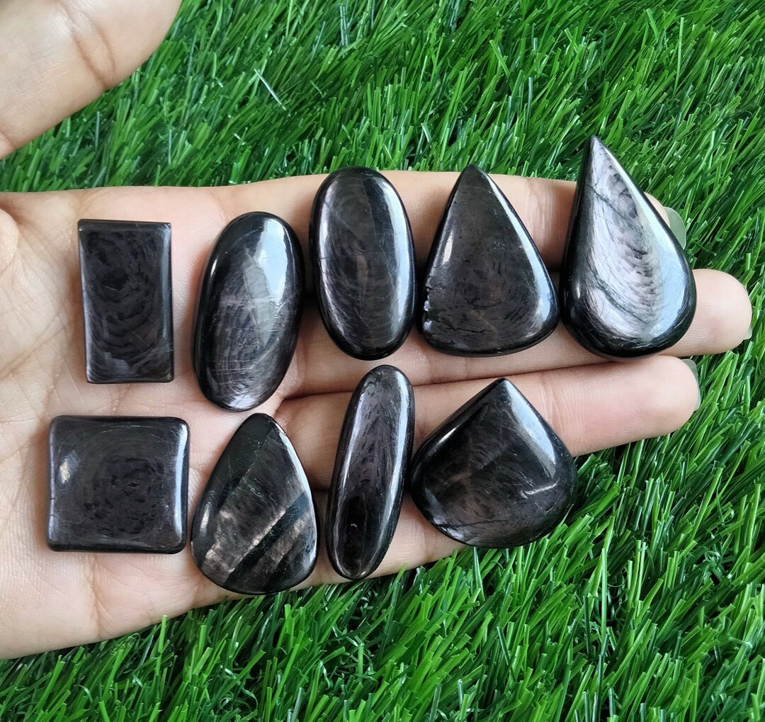 Hypersthene Gemstone Protection Stone Black Hypersthene - Etsy