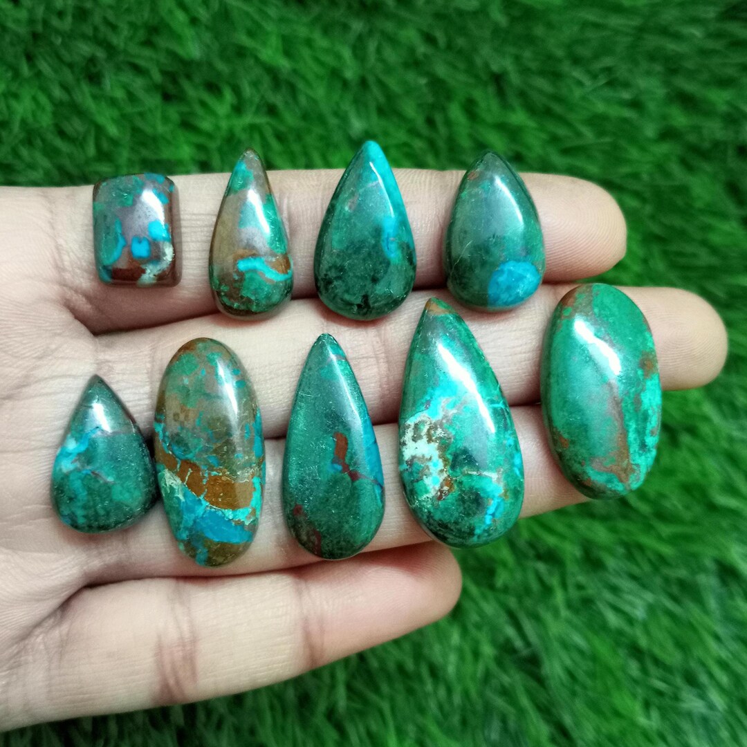 Natural Chrysocolla Cabochon Gemstone Top Quality Chrysocolla Cabochon ...