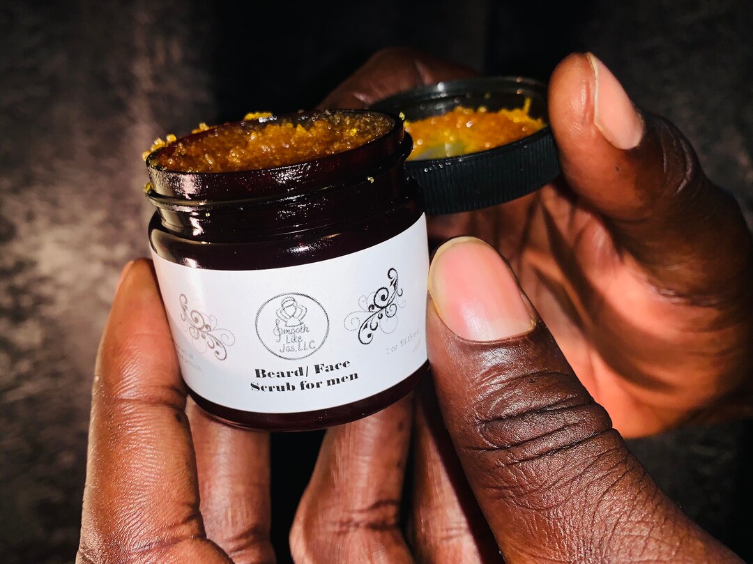 Beard/face Scrub for Men - Etsy