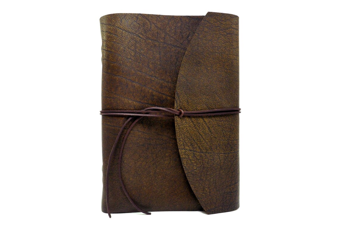 Leather Book Buffalo Crust Raw From DIN A6 to DIN A4 With 400 - Etsy