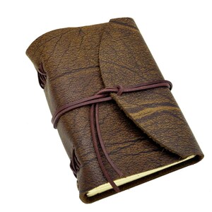 Leather Book Buffalo Crust Raw From DIN A6 to DIN A4 With 400 - Etsy
