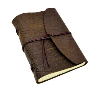 Leather Book Buffalo Crust Raw From DIN A6 to DIN A4 With 400 - Etsy