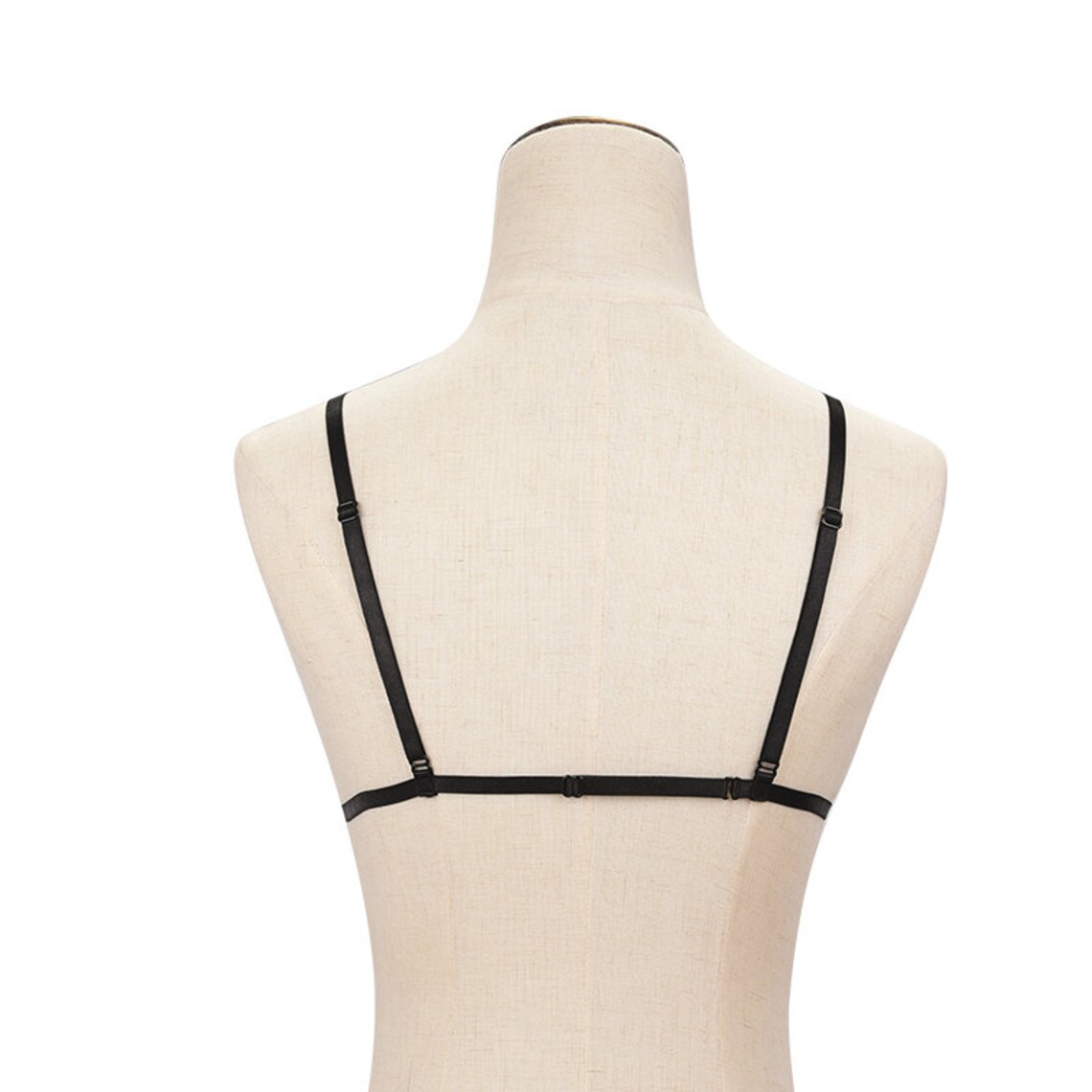 Black Harness Cage Bra Erotic Lingerie See Through Cupless Bra - Etsy