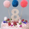 Small Number Cake Toppers Set Numbers 0-9 - Etsy