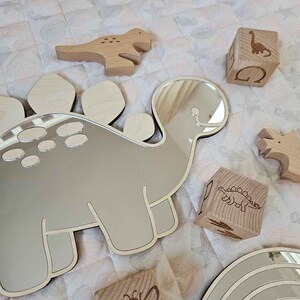 Dinosaur Shatterproof Mirror Perfect Gift for Bedroom & Nursery - Etsy