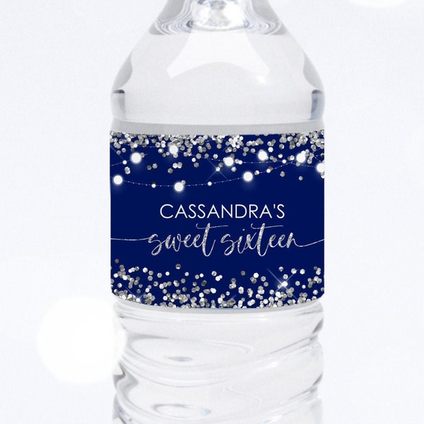 Glitter Labels - Etsy