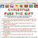 Christmas Pass the Gift Game Christmas Printable Game Fun | Etsy