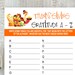 Thanksgiving Gratitude A to Z Game, Fun Thanksgiving Day Game ...