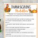 Thanksgiving Riddles, Thanksgiving Game, Thanksgiving Day Riddle Game ...