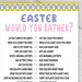 Easter Day Game Would you rather Game Fun Easter Day Game | Etsy