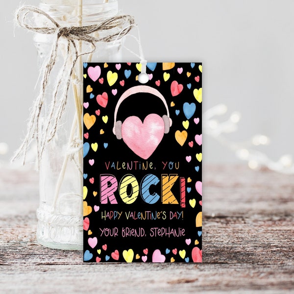 You Rock Valentine - Etsy
