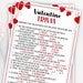Valentine's Day Trivia Game, Trivia Game, Valentine's Day Trivia, Fun ...