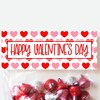 Happy Valentine's Day Toppers Printable, Class Gift Hearts Cookie ...