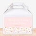 Editable Daisy Gable Box Favor Label Birthday Party Treat Box Birthday ...