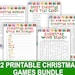 Christmas Games Bundle, Christmas Printable Games Bundle Pack Suite ...