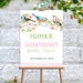 Editable Birds Welcome Sign Birdie Baby Shower Welcome Sign Decor ...