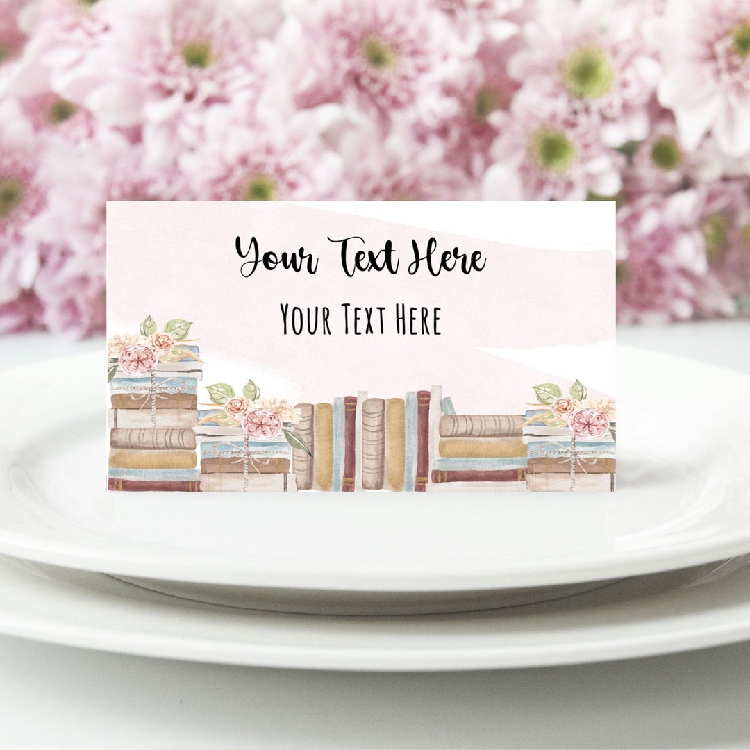 Editable Storybook Food Labels Tent Card Food Card Table Tent Card Baby ...