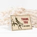 Editable Bull Rodeo Thank You Card Printable Cowboy Rustic Bull Theme ...