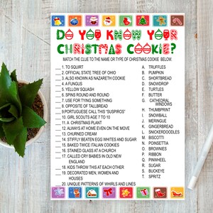 Christmas Cookie Game, Do You Know Your Christmas Cookie, Games for ...