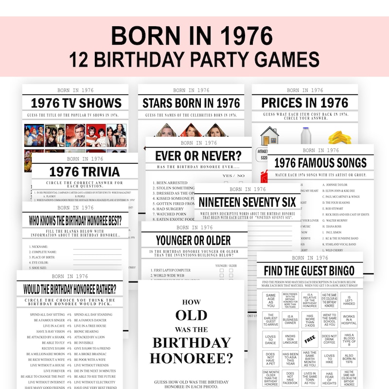 1976 Play Game - Etsy