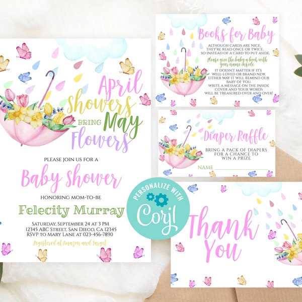 April Showers - Etsy