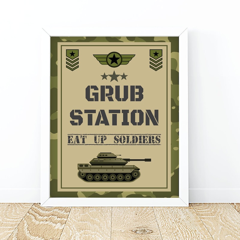 Army Table Decorations - Etsy