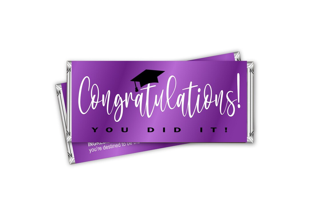 Graduation Day Candy Bar Wrapper, Graduation Day, Chocolate Bar Wrapper ...