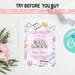 Editable Science Baby Shower Invitation Scientist Theme Baby Shower ...