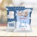 Editable Airplane Chip Bag Label Blue Clouds Travel Adventure Baby ...