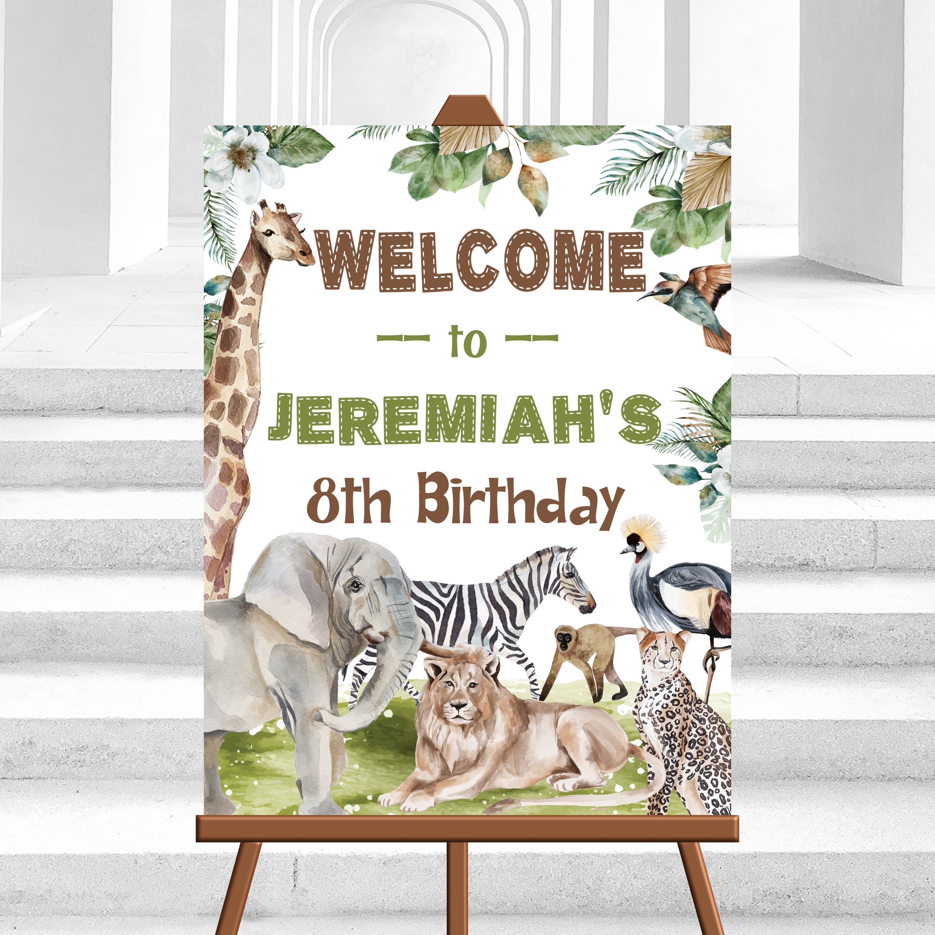 Zoo Welcome Signs