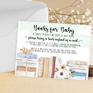 Editable Storybook Baby Shower Invitation Set PRINTABLE Gender Neutral ...