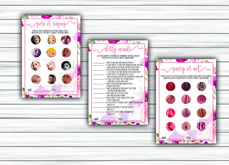 Stag Night Bachelor Party Games Pack Naughty Party Games - Etsy