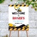 Editable Construction Welcome Sign Party Construction Birthday Party ...