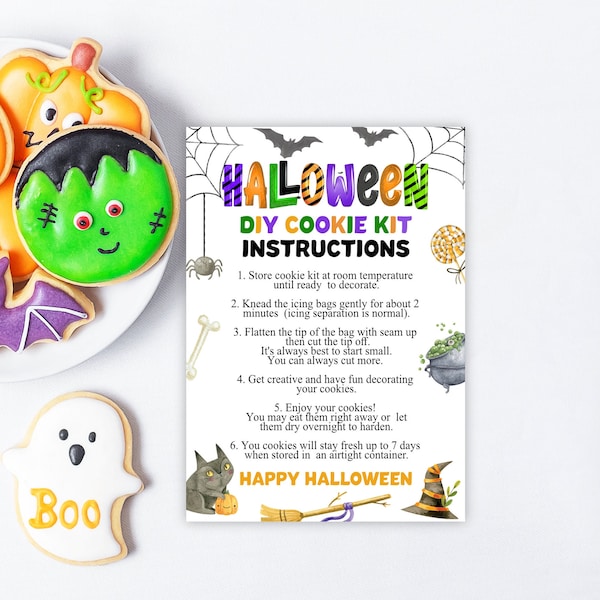 Halloween Cookies - Etsy