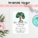 Editable Tree Baby Shower Invitation Tree Baby Shower Invite Green ...