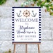 Editable Nautical Welcome Sign Baby Shower Welcome Decor Sign Birthday ...