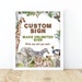 Editable Jungle Custom Sign PRINTABLE Jungle Animals Wild - Etsy