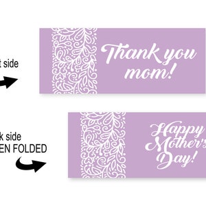 Mother's Day Treat Bag Topper, PRINTABLE, Classroom Favor Bag, Goody ...