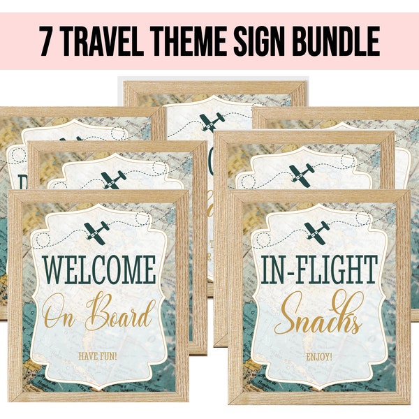 Travel Theme Decor - Etsy