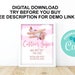 Editable Custom Pink Airplane Birthday Party Sign Decor Digital File ...
