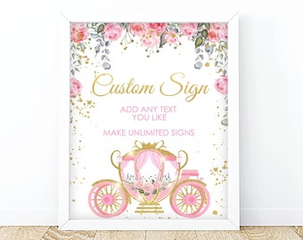 Princess Pink Sign - Etsy