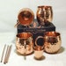 Solid Copper Mugs Set of 4 gift Set 16 Oz 100% - Etsy
