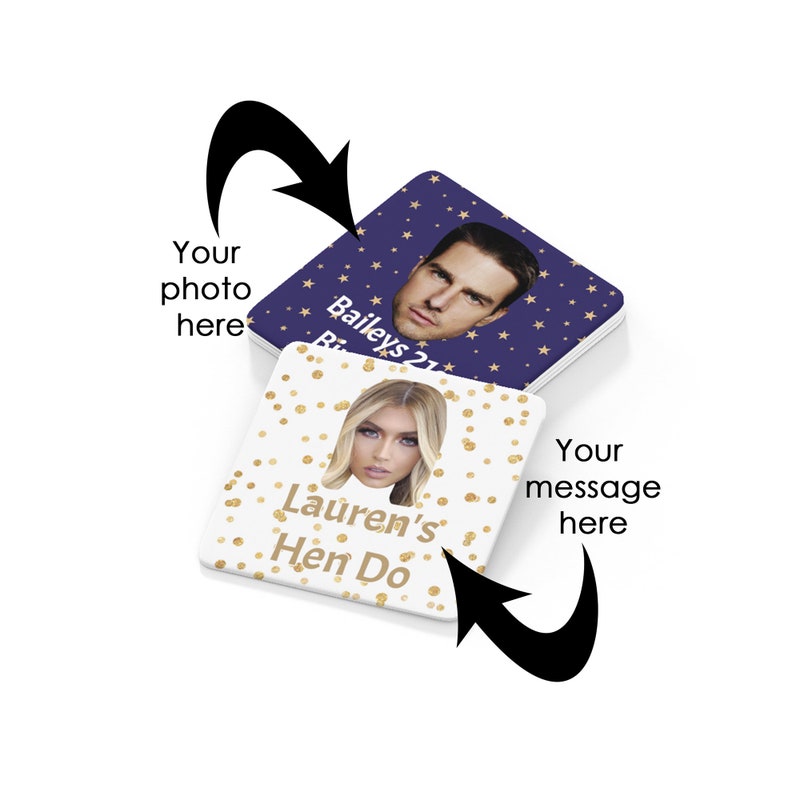 Custom Round Beer Mats - Etsy UK