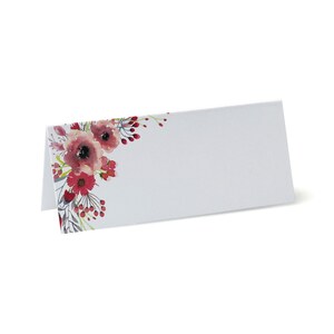 Place Cards, Name Cards, Place Settings, Plain for Wedding Conference ...