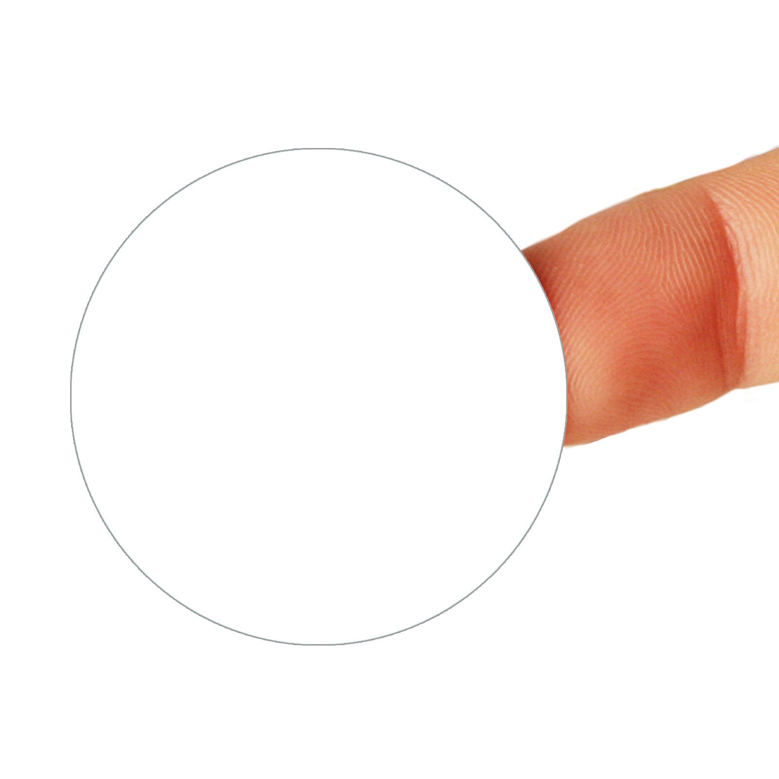 Blank 37mm Circle Labels 35 per Sheet 10 Sheets Matt - Etsy UK